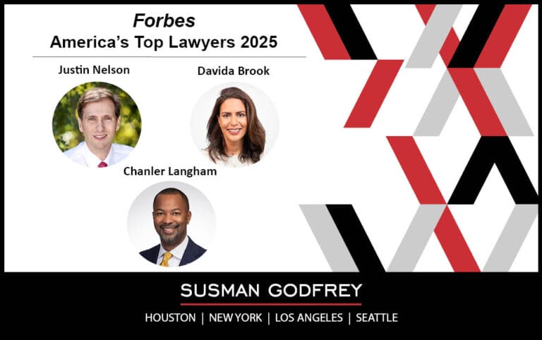 Justin Nelson, Davida Brook and Chanler Langham Named Among America’s Top Lawyers by Forbes ...